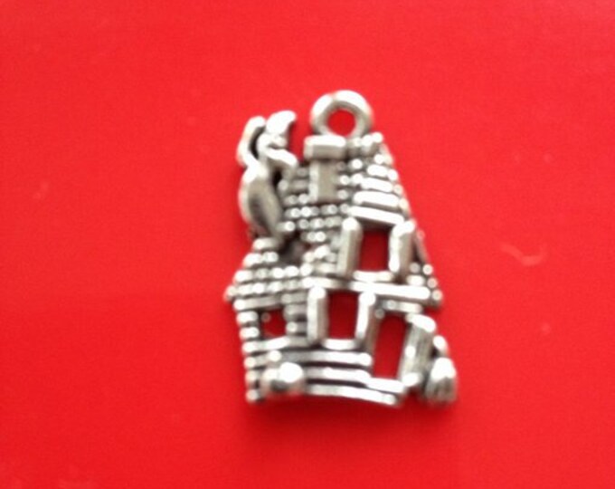 Antique Silver CUCKOO CLOCK Charms - Etsy