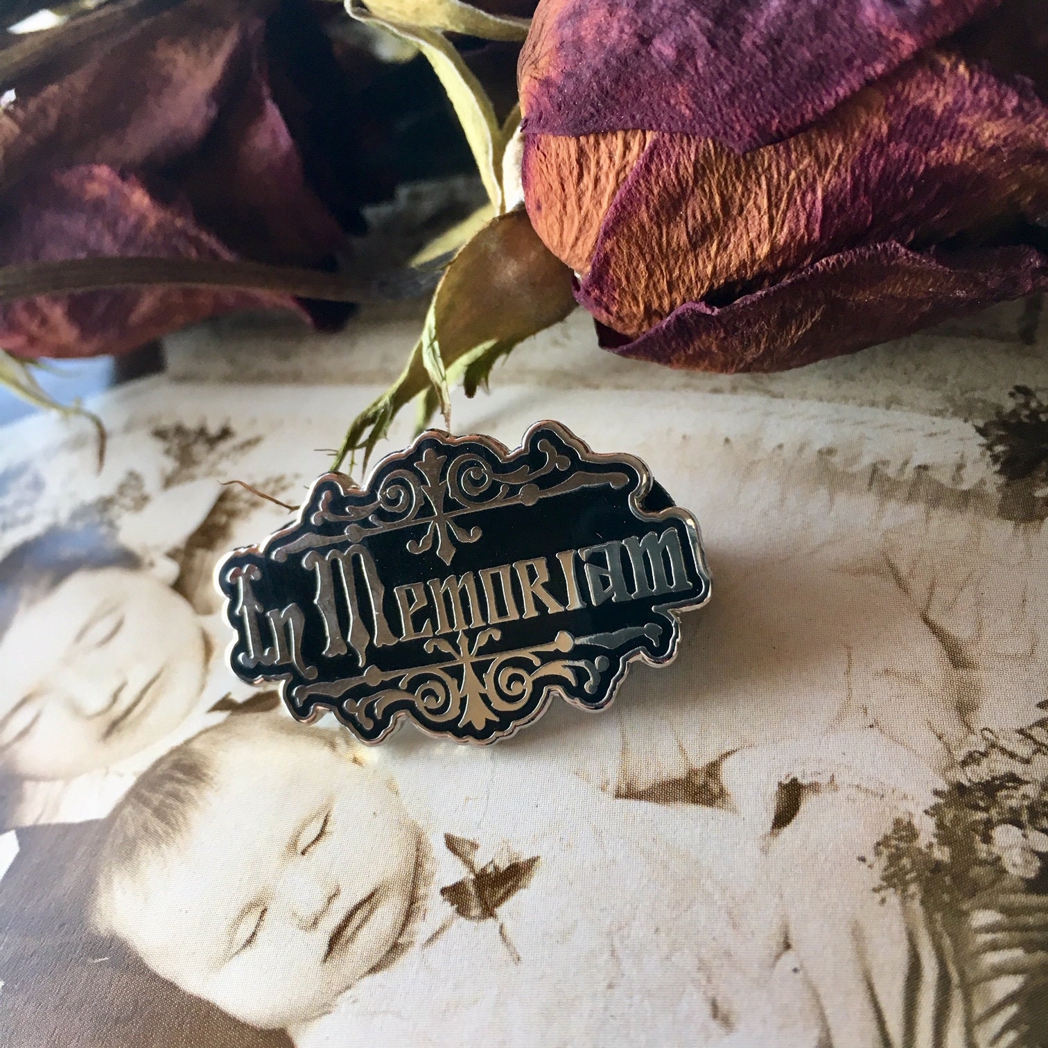 In Memoriam Enamel Pin - Etsy