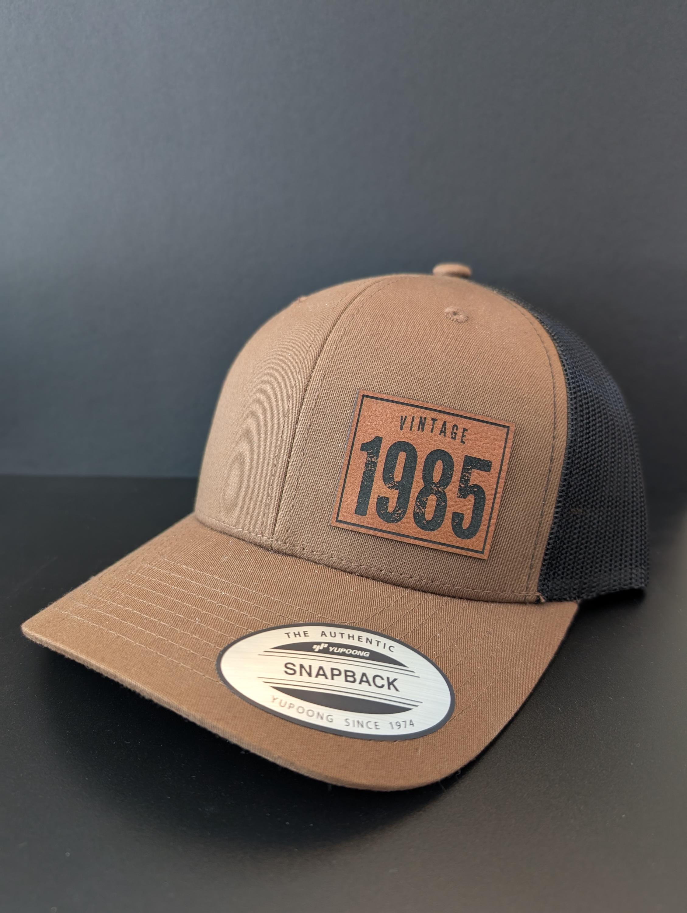Vintage 1985 Hat, 40th Birthday Hat, Vintage Personalized Established ...