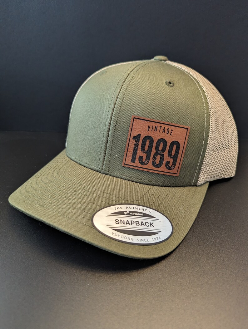 Vintage 1990 Hat, 35th Birthday Hat, Vintage Personalized Established ...