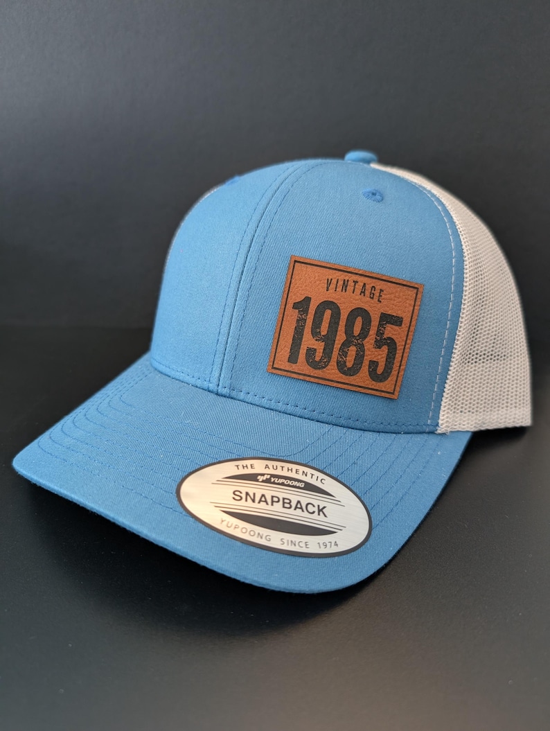 Vintage 1985 Hat, 40th Birthday Hat, Vintage Personalized Established ...