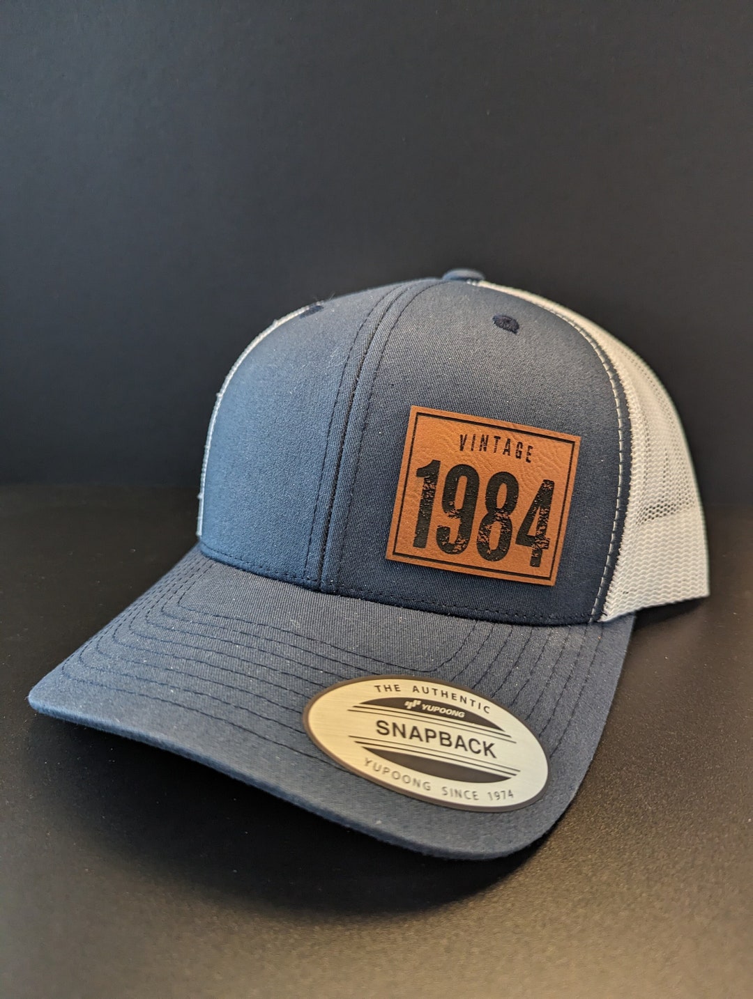 Vintage 1984 Hat, 40th Birthday Hat, Vintage Personalized Established Year any Year Custom ...