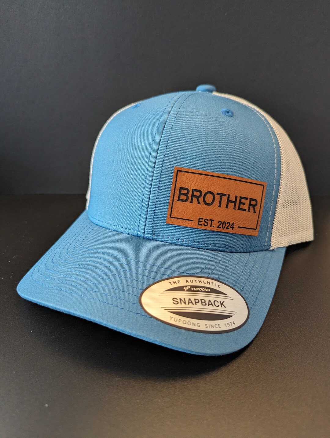 Brother Hat, Brother Personalized Established Year- (any Year) Custom ...