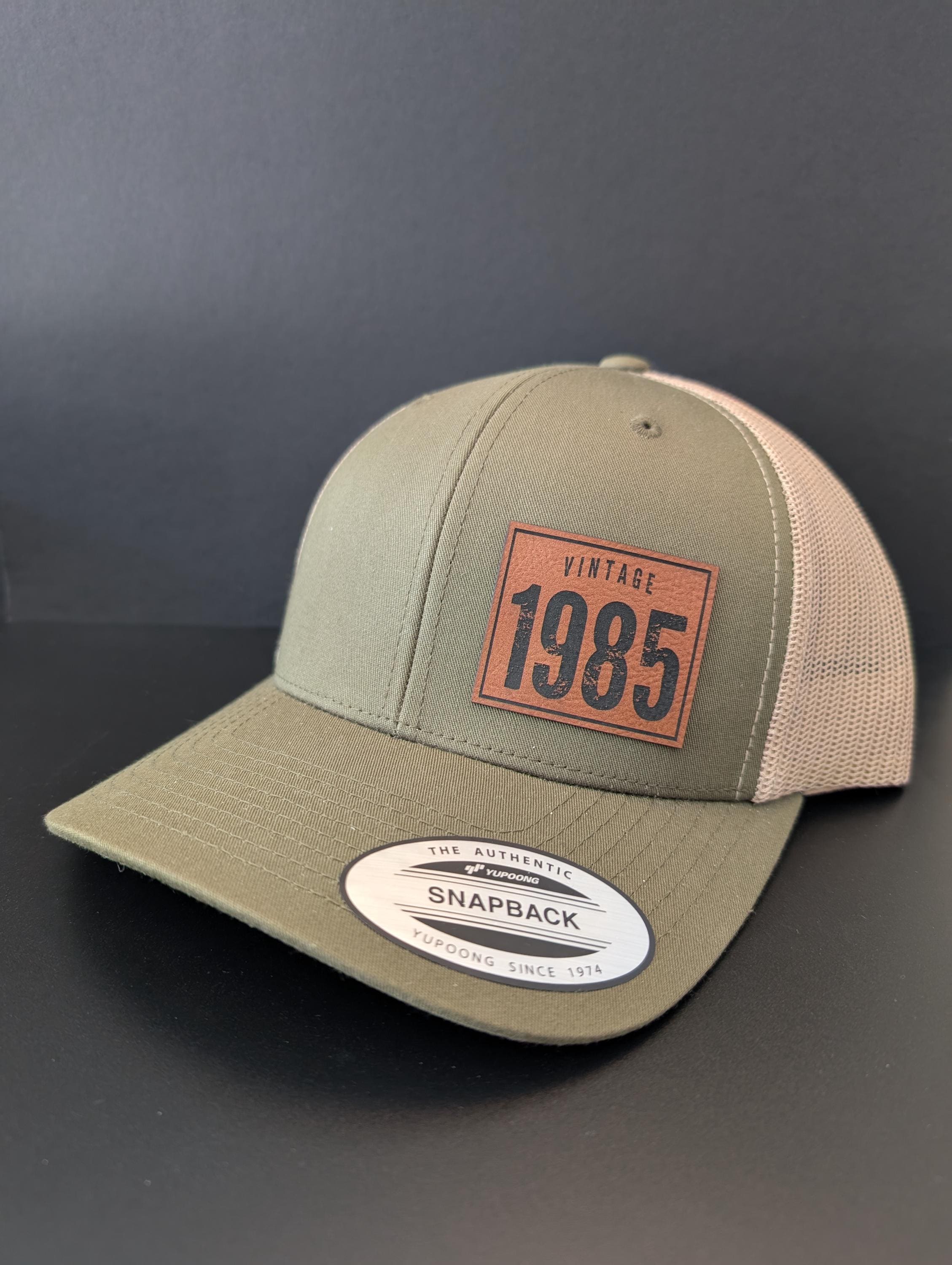 Vintage 1985 Hat, 40th Birthday Hat, Vintage Personalized Established ...