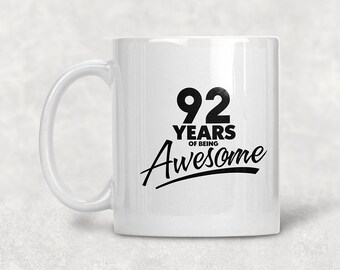 92 Year Old Birthday | Etsy