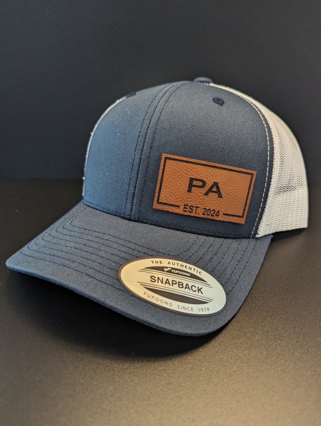 Pa Hat, Pa Personalized Established Year- (any Year) Custom Pa Gift, Pa ...