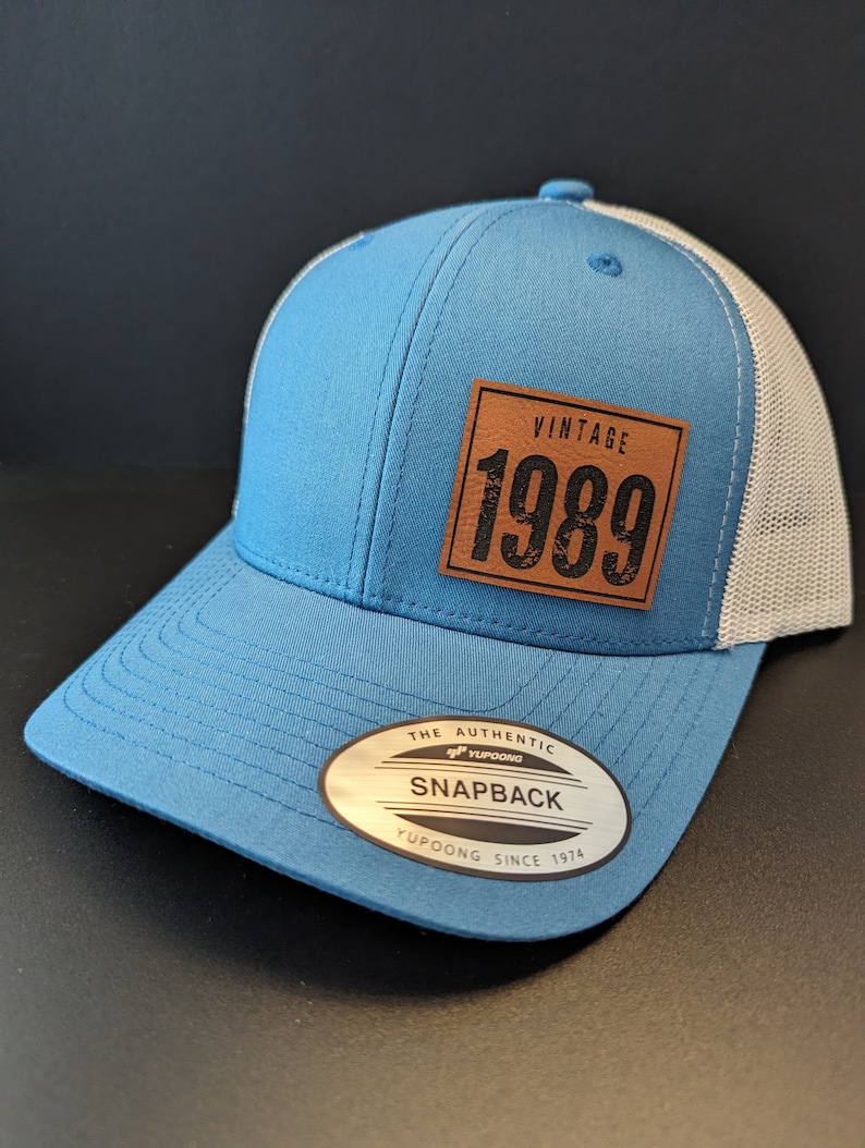 Vintage 1990 Hat, 35th Birthday Hat, Vintage Personalized Established ...