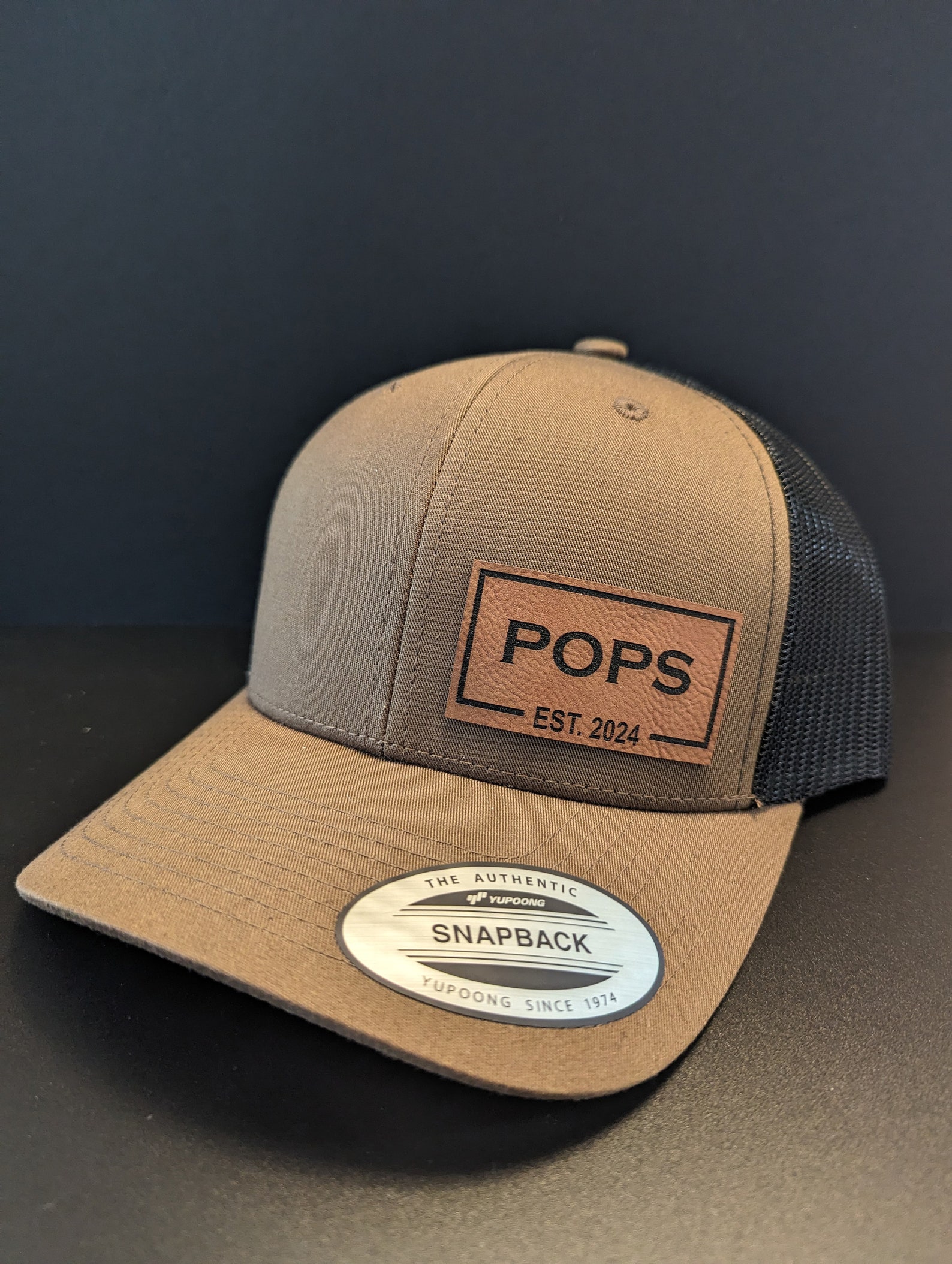Pops Hat, Pops Personalized Established Year- (any Year) Custom Pops ...