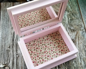 Rustic jewelry box | Etsy