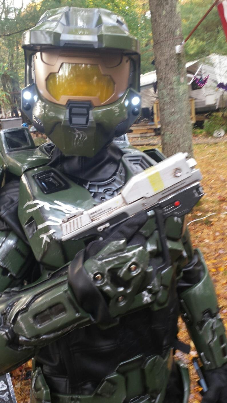 Halo Reach M6G Magnum solid plastic toy | Etsy