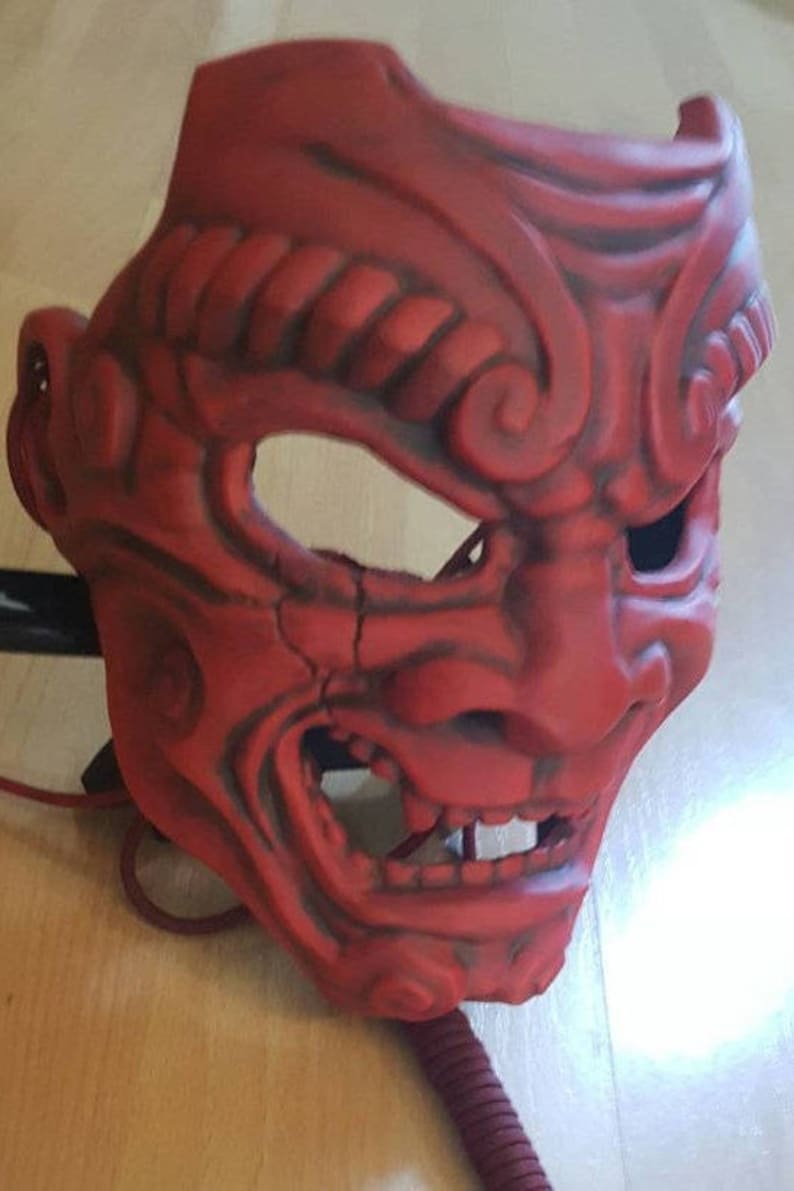 Samurai Mempo Oni Mask. Basic Edition. - Etsy UK
