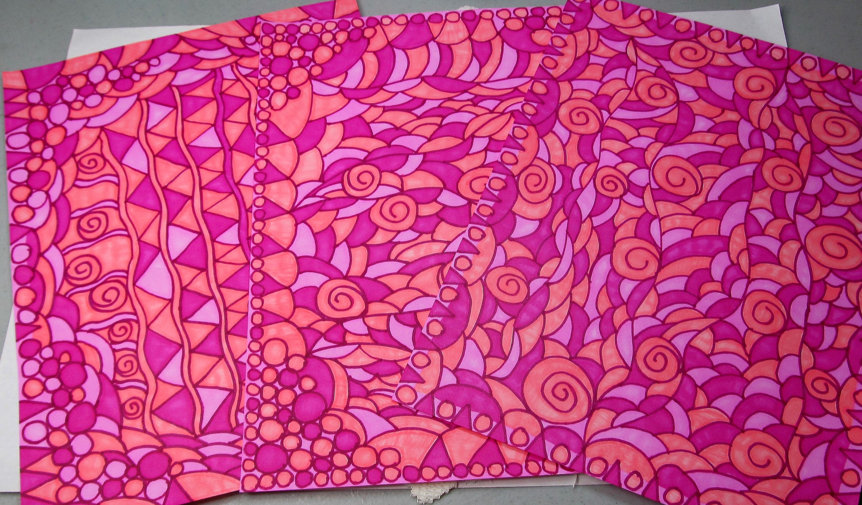 Hand Colored Paper Bead Making Sheets Jewelry Supplies Craft - Etsy