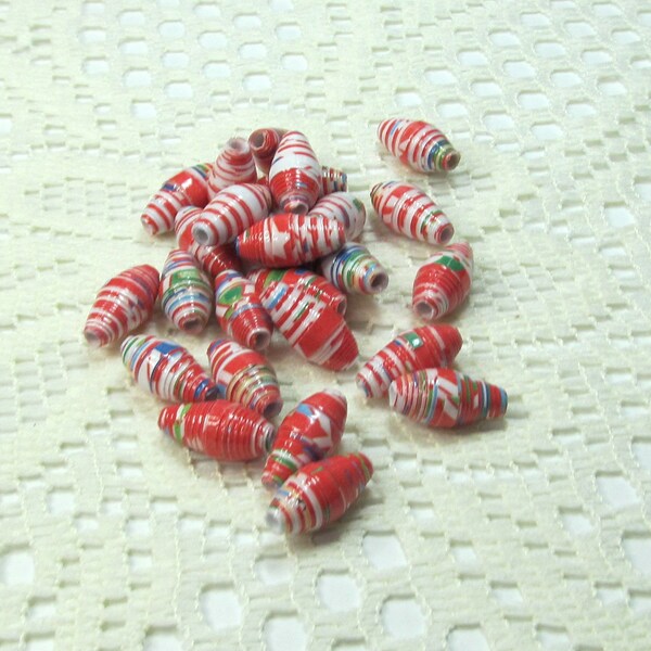 Handmade Paper Beads - Etsy