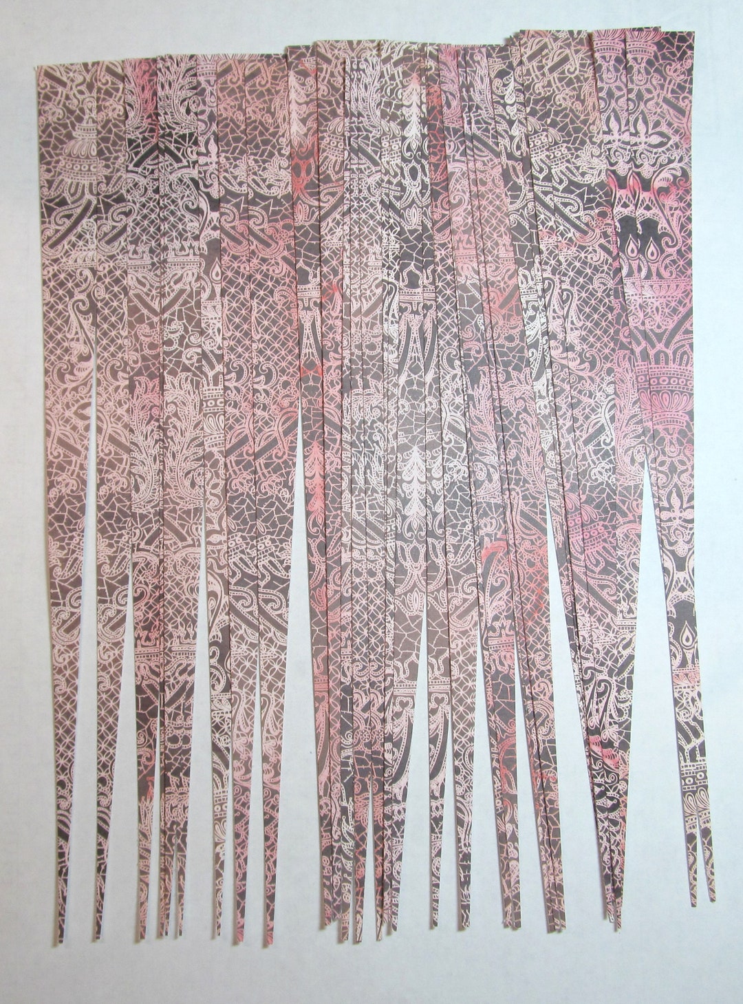 Pre Cut Paper Bead Making Strips Paper Bead Supplies Craft Supplies ...