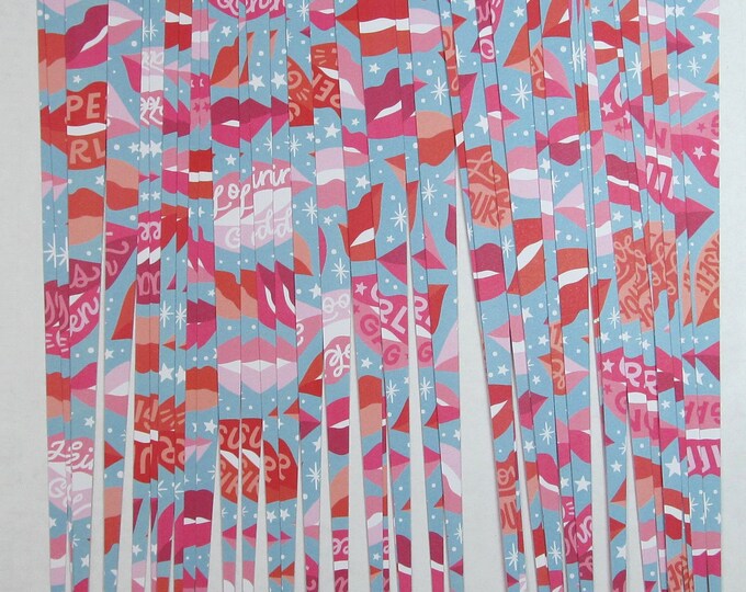 Pre Cut Paper Bead Making Strips Paper Bead Supplies Craft Supplies ...