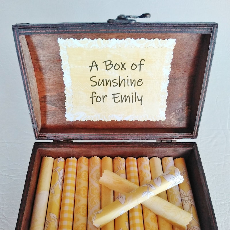 Inspirational Quote Box - Etsy