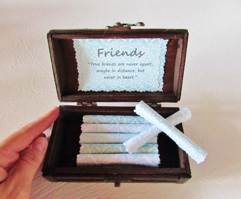 Friend Goodbye Quote Treasure Chest | Etsy