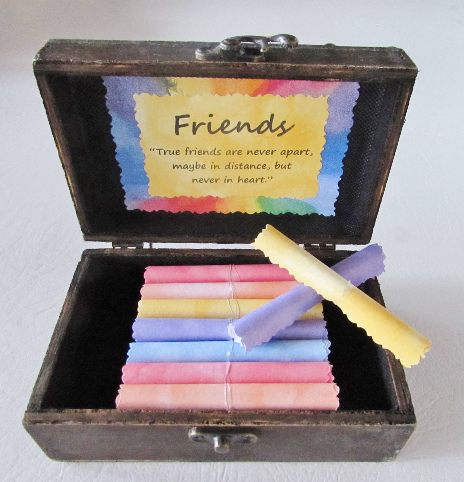 Friend Goodbye Quote Treasure Chest | Etsy