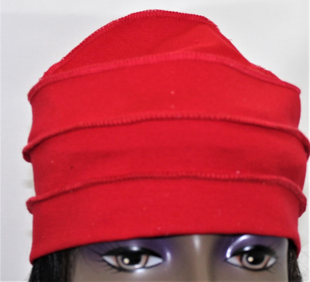 Red Ponte Knit slinky the Feel Good Hat the Original slinky - Etsy