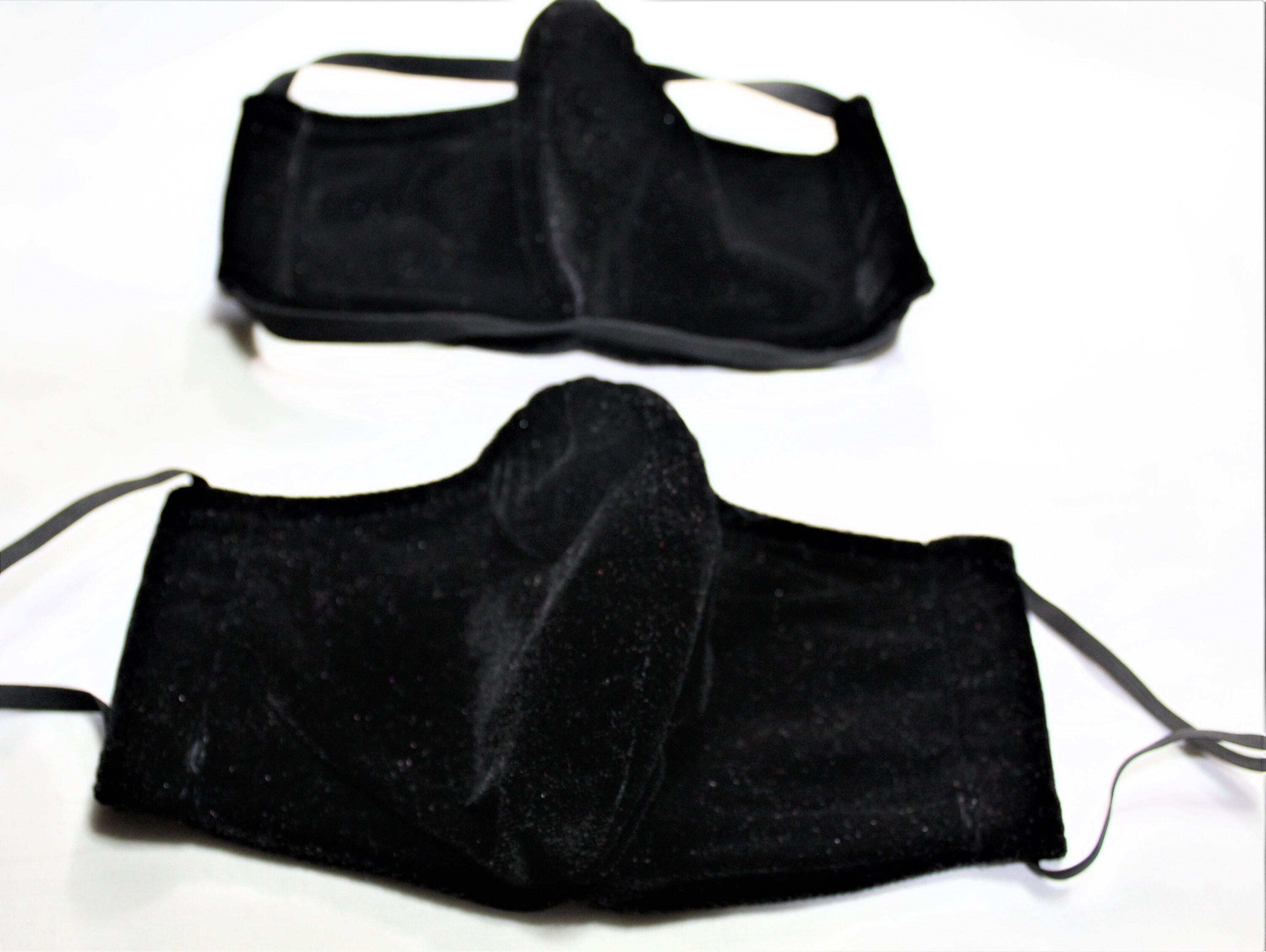 Navy Blue Velvet Face Mask to Match slinky - Etsy