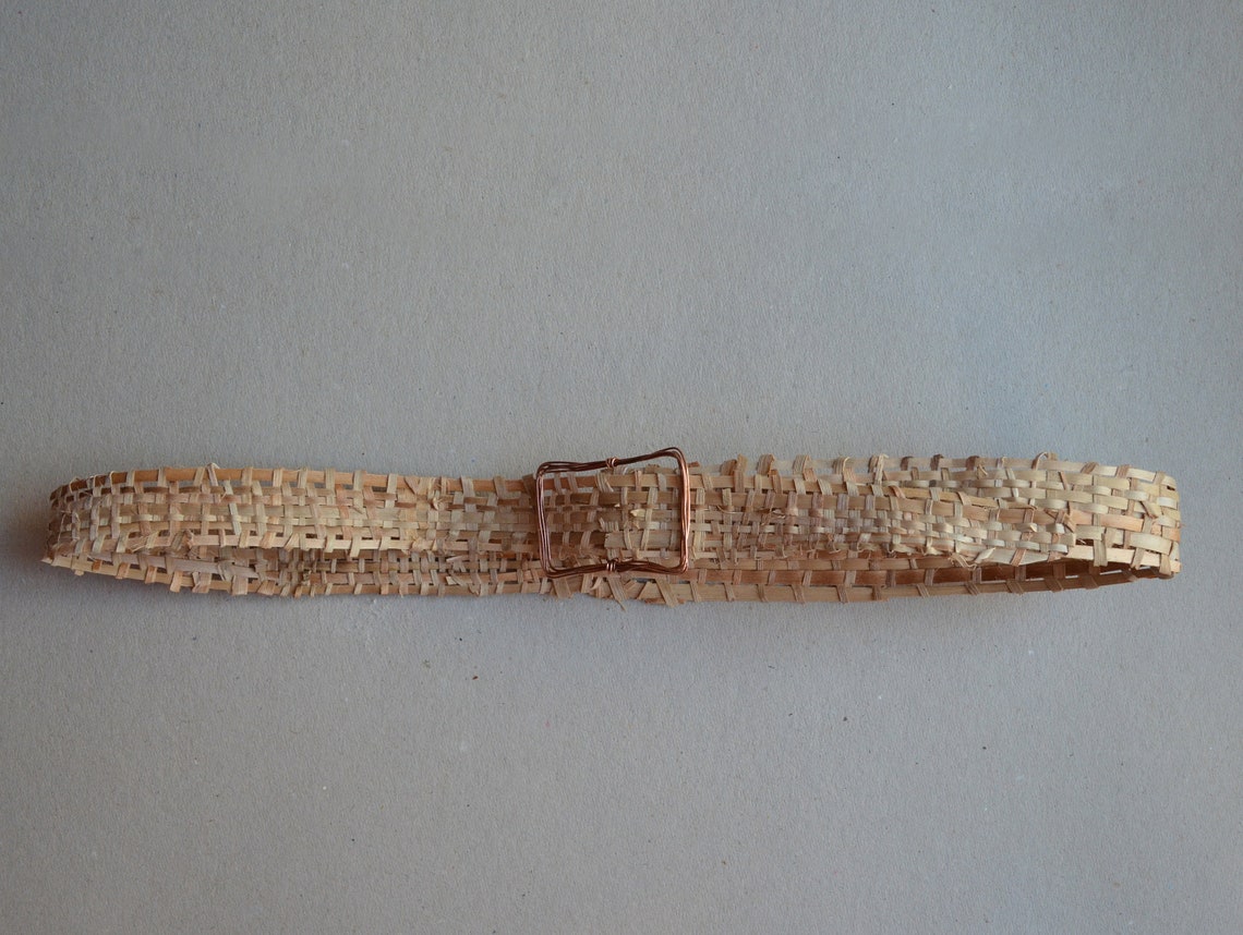 Woven Palm Belt - Etsy