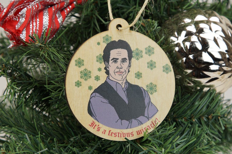 Seinfeld Christmas Ornaments Set of 4, Seinfeld Inspired Festivus ...