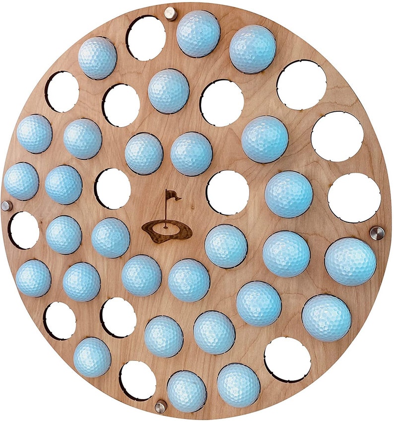 Golf Ball Collection Display Golf Ball Holder Custom Golf | Etsy