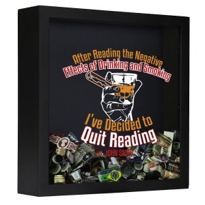 Cigar Band Custom Shadow Box, Personalized Cigar Bands, After Reading ...