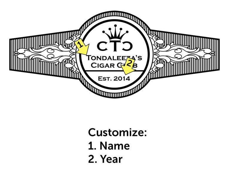 Personalized Cigar Band Shadow Box Personalized Cigar Bands | Etsy