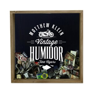 Cigar Band Custom Shadow Box, Personalized Cigar Bands, Motorcycle ...
