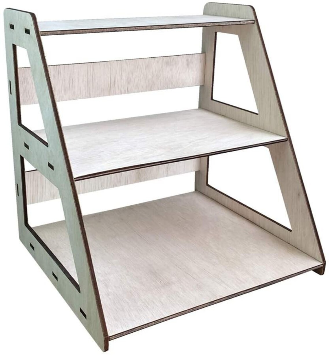 Wooden Portable Retail Table Display Stand Countertop 3 Step - Etsy