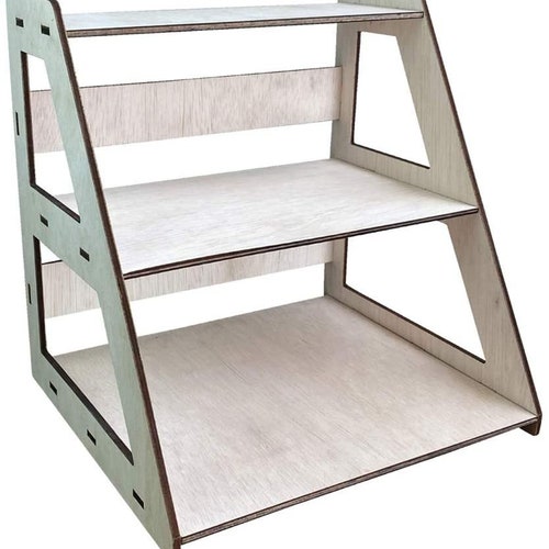 Wooden Portable Retail Table Display Stand Countertop 3 Step - Etsy