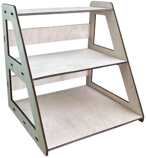 Wooden Portable Retail Table Display Stand Countertop 3 Step - Etsy