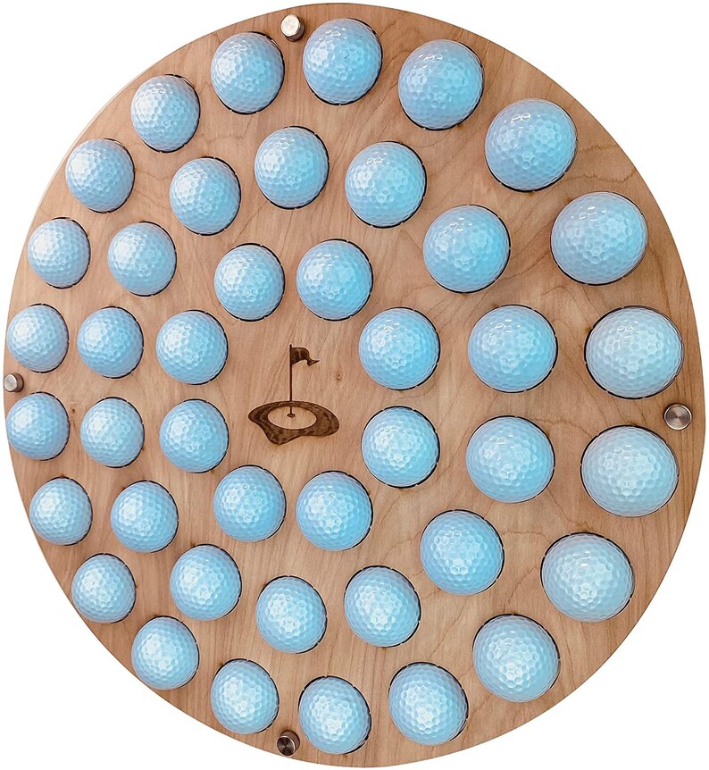 Golf Ball Collection Display Golf Ball Holder Custom Golf | Etsy