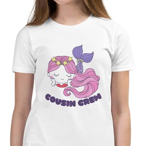 Mermaid Themed Family Shirt for Kids Cousin Crew Group Kids - Etsy