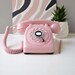 Pink Rotary Dial Phone by Automatic Electric, Restored and Working - Etsy