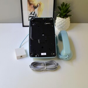 Blue Vintage Rotary Dial Telephone, Restored and Working - Etsy