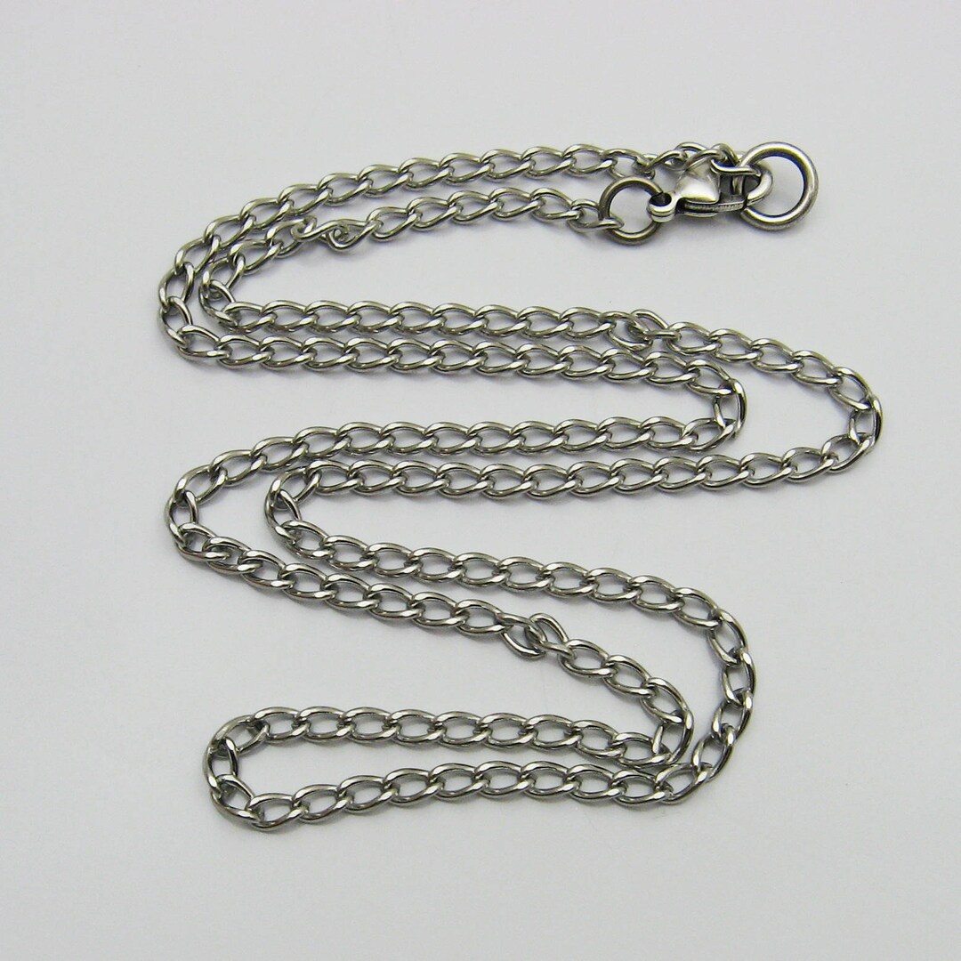 Stainless Steel Curb Chain, Men's Steel Chain, Men's Curb Chain, Sturdy ...