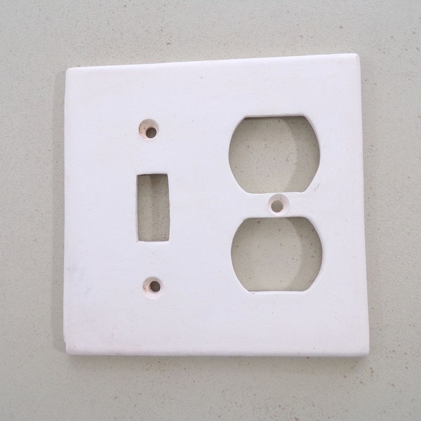 Ceramic Light Switch Cover - Etsy