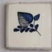 25-T88 4x4 Talavera Decorative Handmade Mexican Clay Tile of Leaf in ...