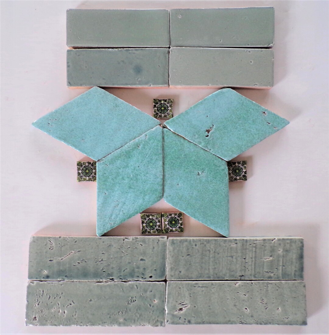 17-saltillo & Talavera Mexican Clay Tiles, Glazed, Hand Made and Hand ...