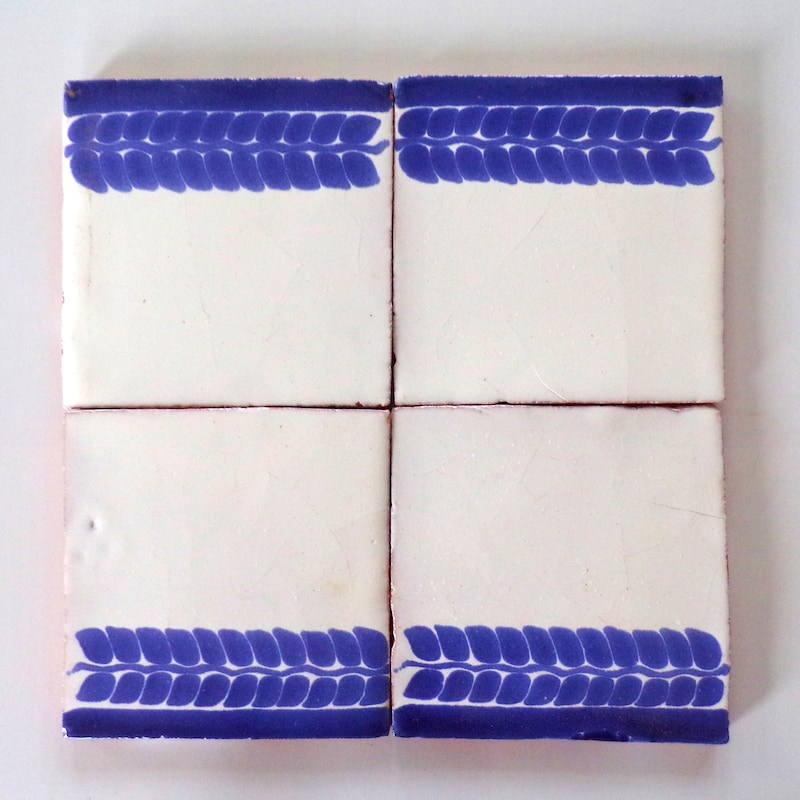White 4x4 Decorative Tile - Etsy