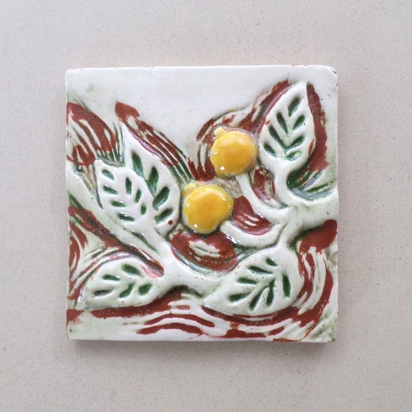 Relief Tile - Etsy