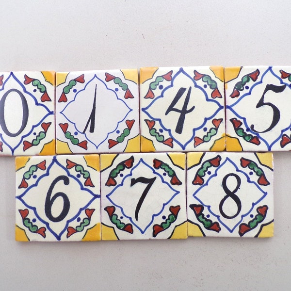 Tile House Numbers - Etsy