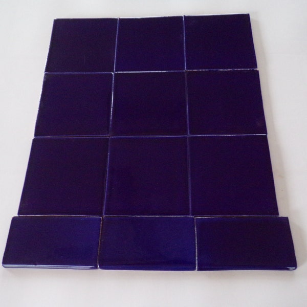 Cobalt Blue Tile - Etsy