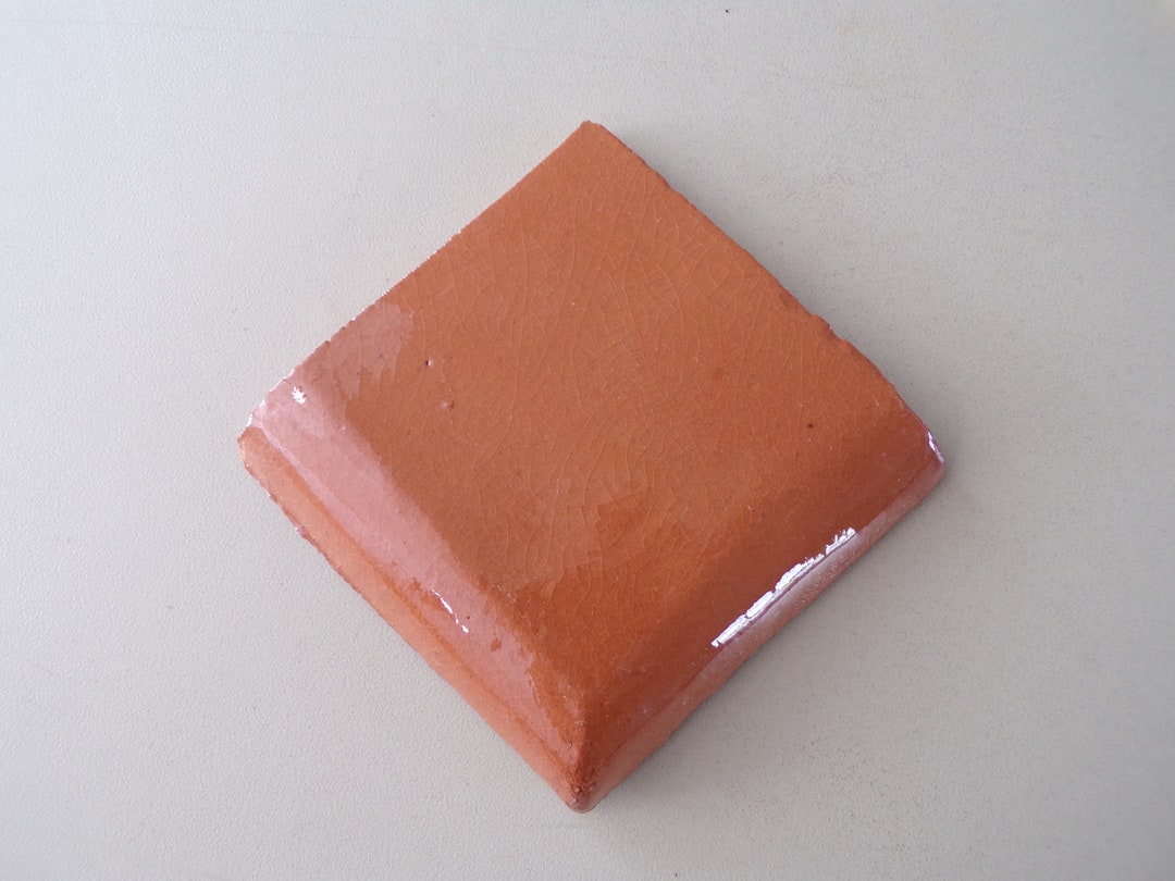 4-DBNC 4x4 Various Double Bullnose Cap Talavera Hand Made Mexican Clay ...