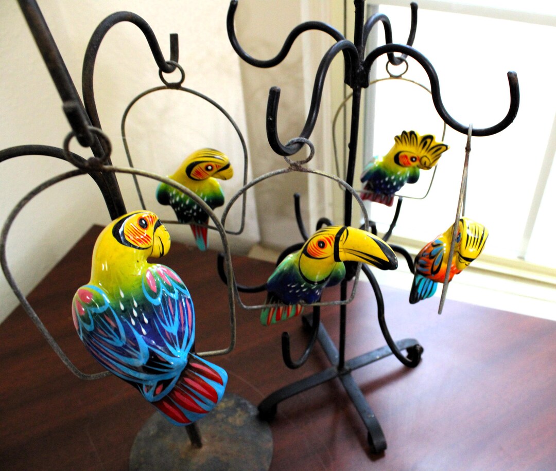 1-talavera Small Bird, Handmade/painted, Colorful Deco Ceramics ...