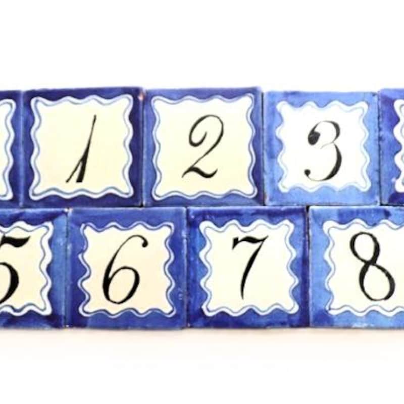 Mexican Tile Numbers - Etsy