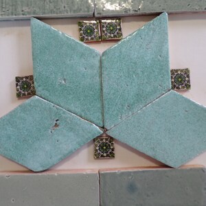 17-saltillo & Talavera Mexican Clay Tiles, Glazed, Hand Made and Hand ...