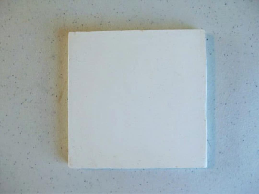 40-unfinished/raw 4x4 Bisque Tile White for Projects (shipping Included ...